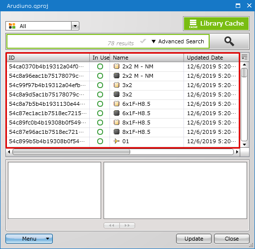 Quadcept - Update Cache